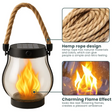 LumaFlick™ Solar Flame Lantern — Transform Your Nights with Cozy, Capt