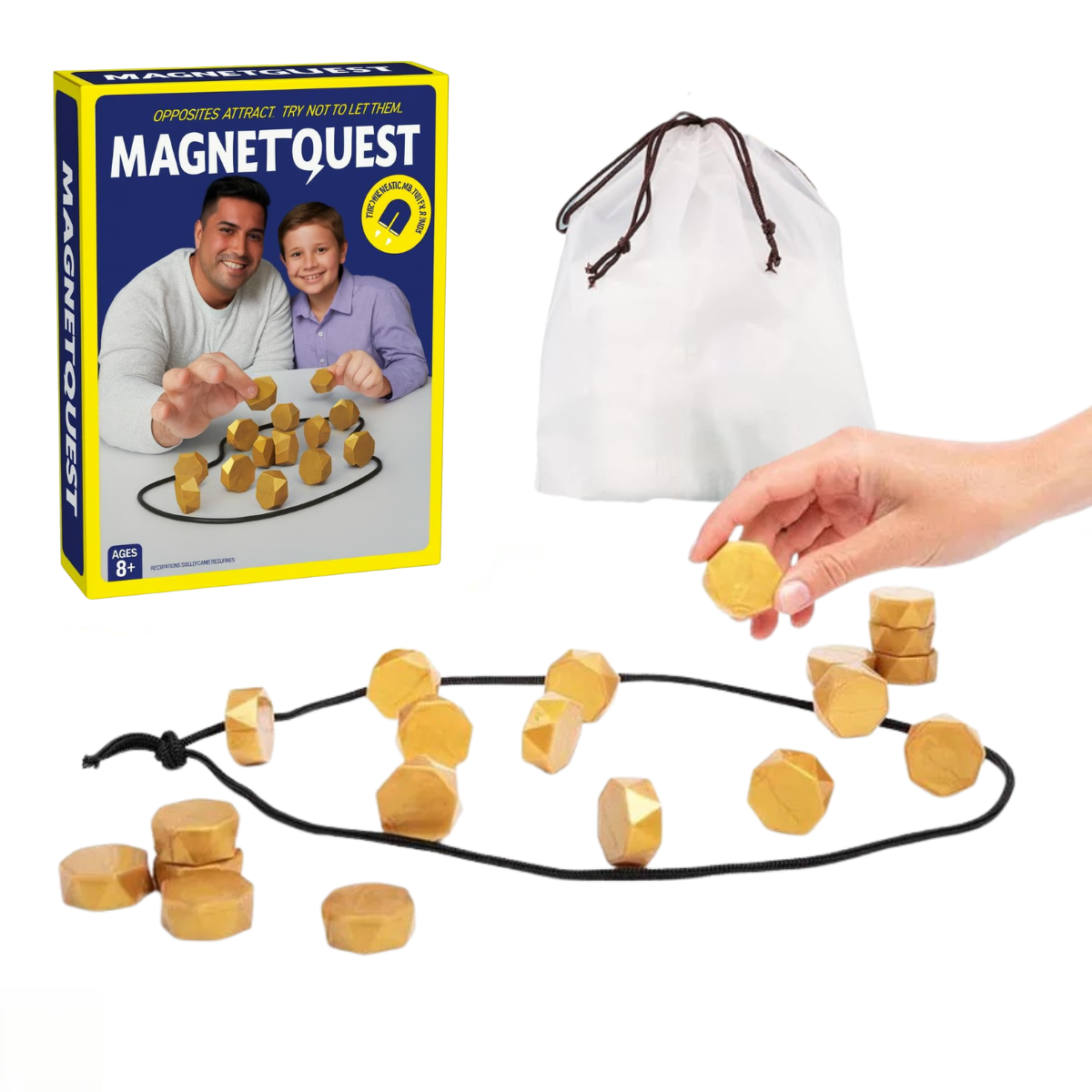 MagnaTwist™ — Ignite Your Mind with Every Magnetic Snap and Heart-Poun