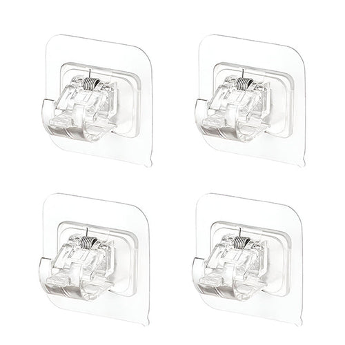 Practical hooks for easy and neat storage (x4)