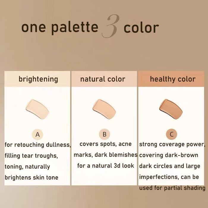 Flysmus™ 3-In-1 Concealer Palette | 50% Discount!