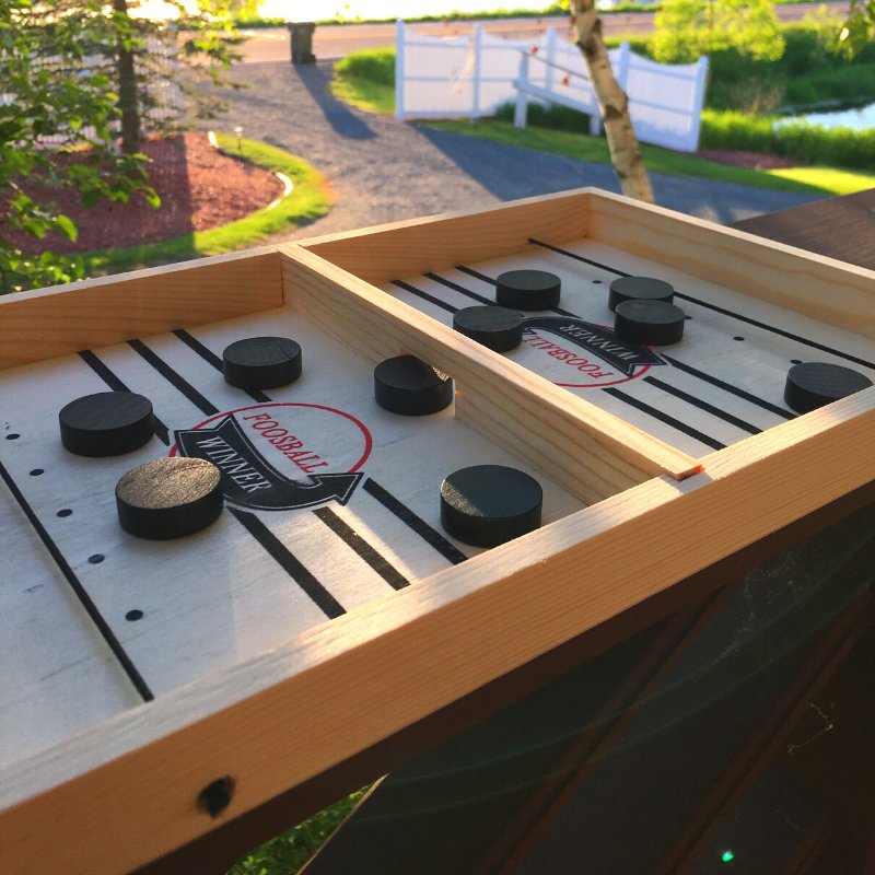 Foosball Puck - Be the First to Get Rid of All Your Discs!